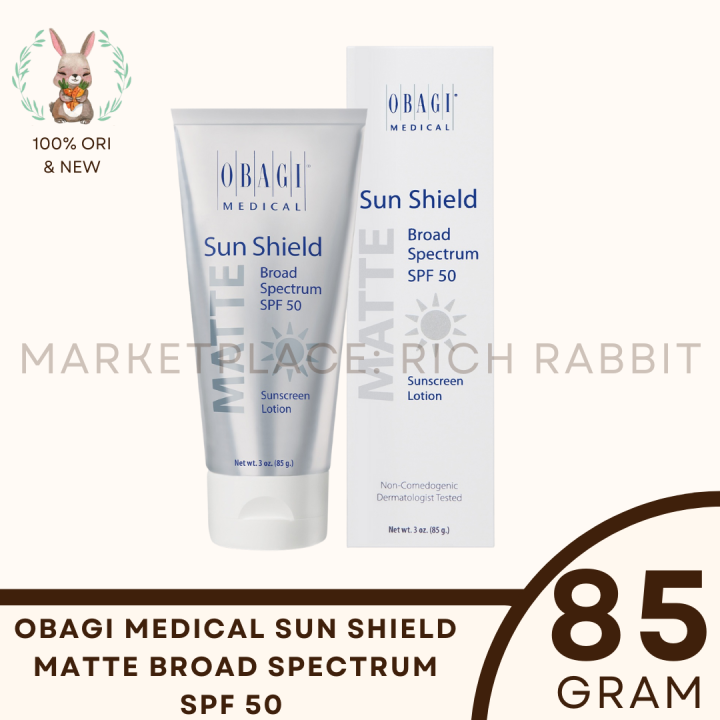 Obagi Sun Shield MATTE Broad Spectrum SPF 50 Sunscreen Lotion 85 GRAM ...