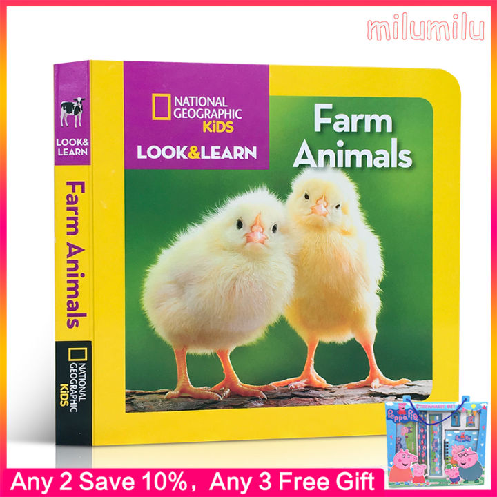 milumilu Original English Books National Geographic Kids Look and Learn ...