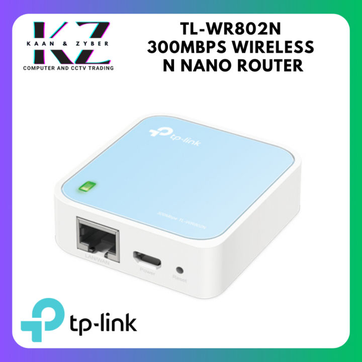 tp-link TL-WR802N 300Mbps Wireless N Nano Router | Lazada PH