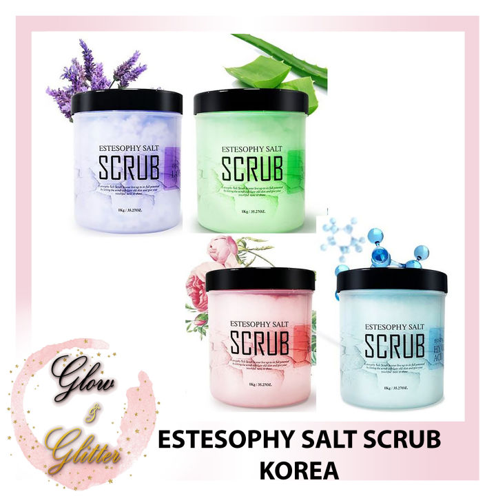 ESTESOPHY SALT SCRUB 1KG | SEA SALT | BODY | SUITABLE FOR COMBINATION ...