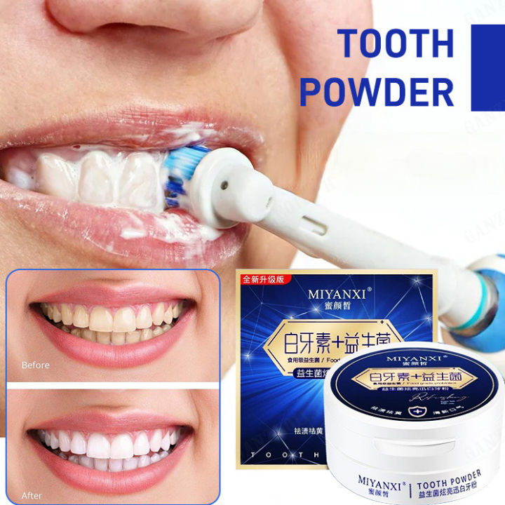 Probiotic whitening and yellowing teeth cleaning powder | Lazada PH