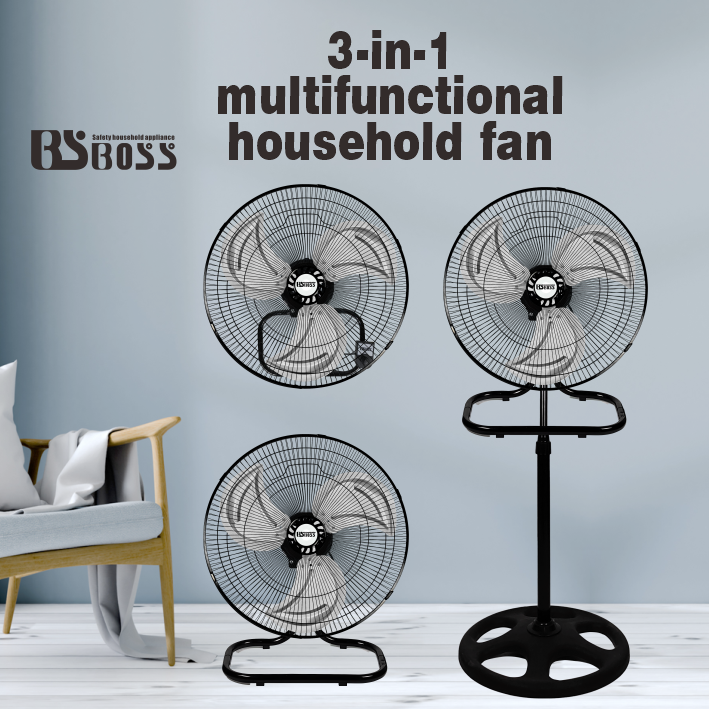 BSBOSS industrial Fan 18 inch 3 Blades Strong Industrial Multipurpose ...