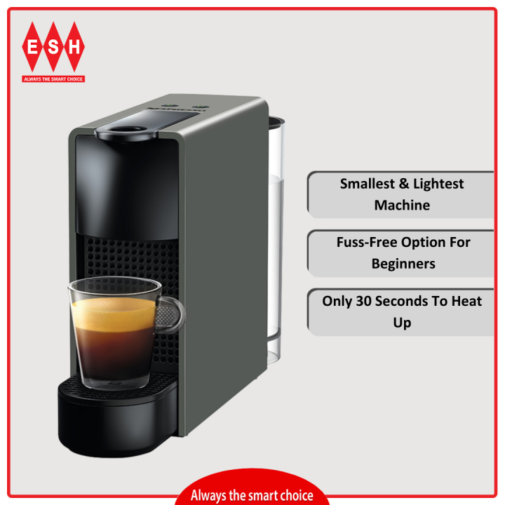 Nespresso Essenza Mini C30 (Intense Grey) Coffee Machine | Lazada