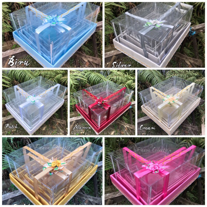 hantaran seserahanKotak Seserahan Pernikahan Set Lengkap Isi 4 Box ...