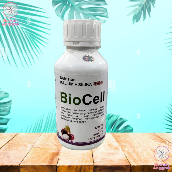 Biocell 500 ml Pupuk Kalium Silika Boron Penguat Batang Dan Anti Moler | Lazada Indonesia