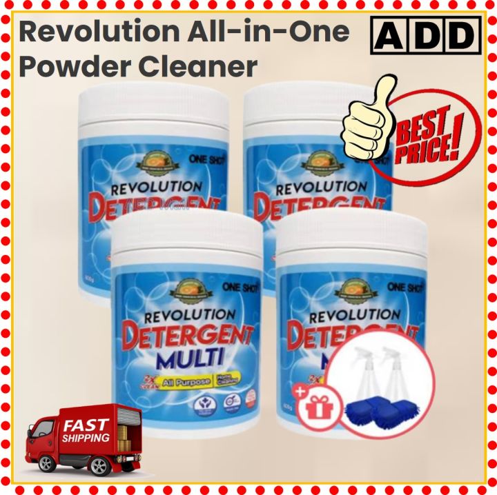 4 x Wash Revolution Premium Powder 600g | Lazada
