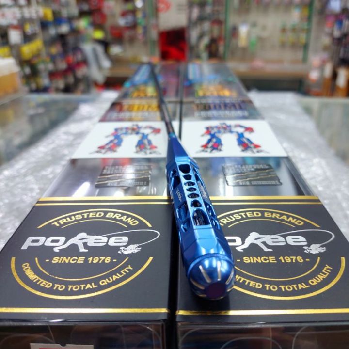 โปรโมชั่นสุดคุ้ม คันชิงหลิวตกกุ้ง Pokee Optimus Pro เวท MLความยาว 1.8 M RT1.4143!!ส่งฟรีไม่มี ...