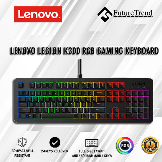 Lenovo Legion K300 RGB Gaming Keyboard | Lazada