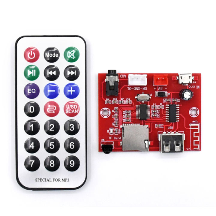 XH-A253 Bluetooth Audio Decoder Board TF Card Audio Decoder Board ...