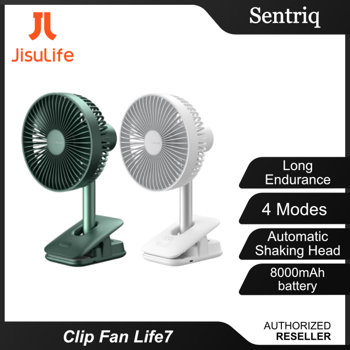 JisuLife Clip Fan Life7 (Original) 1 Year Warranty | Lazada