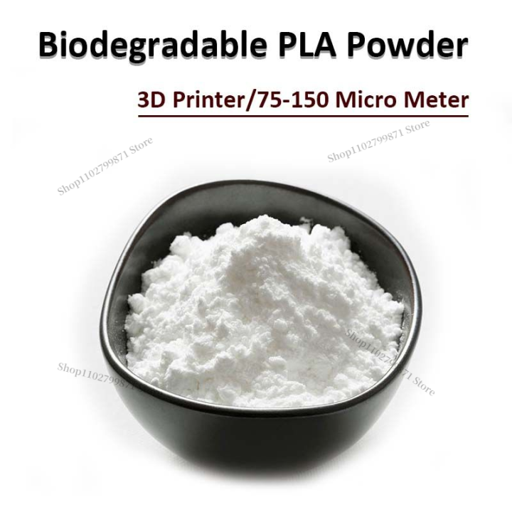PLA Powder Biodegradable Plastic Particles Food Grade Polylactic Acid Powder Resin Polylactide ...