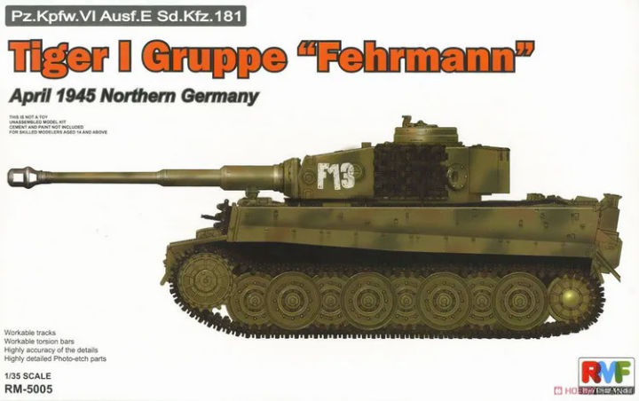 [Rye Field Model] Ryefield Model RFM RM-5005 1:35 Tiger I Group ...