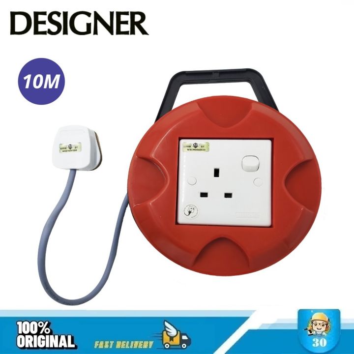 SIRIM APPROVED Round Extension Wire Box Trailing Adapter 10meter ...