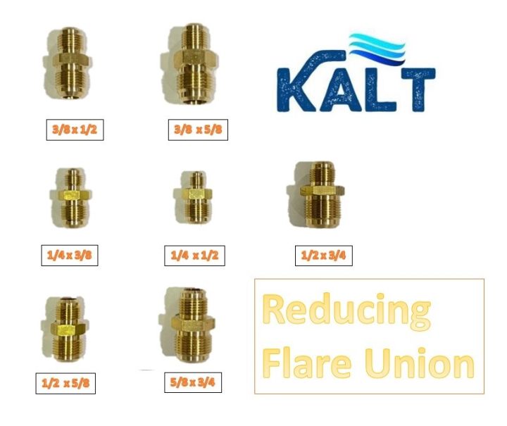 Reducing copper double flare union - Air conditioner fittings | Lazada