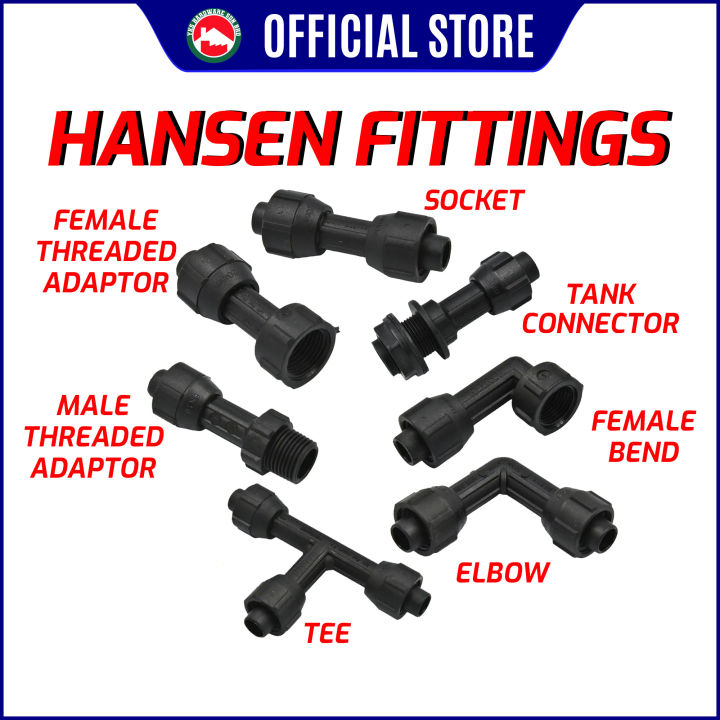 HANSEN FITTINGS / CONNECTOR - Pipe & Fitting System - FOR FITTINGS ...