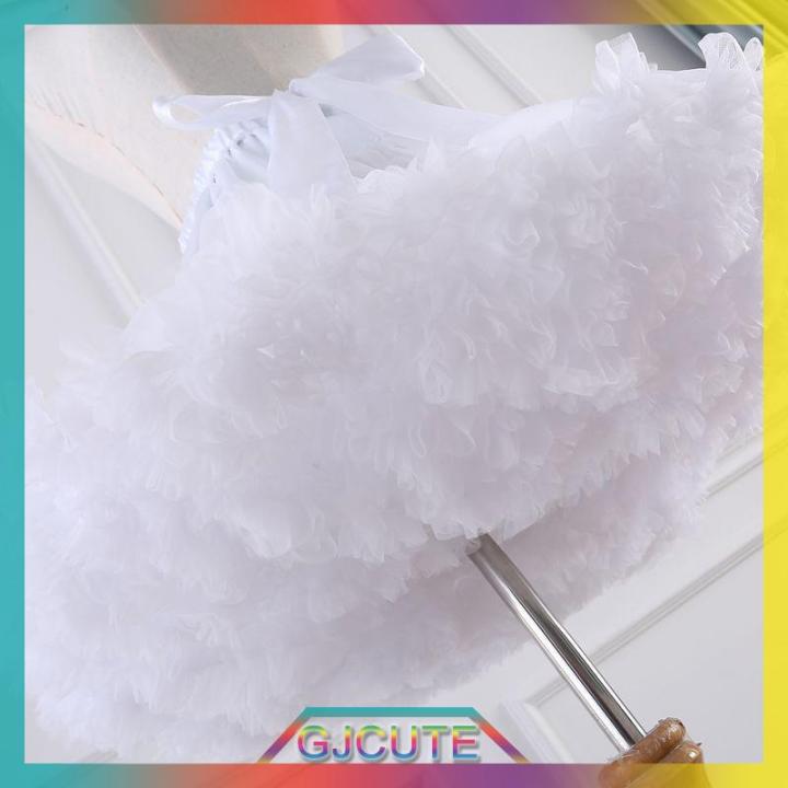 GJCUTE Women Petticoat Lolita Underskirt Short Crinoline Cosplay Kawaii ...