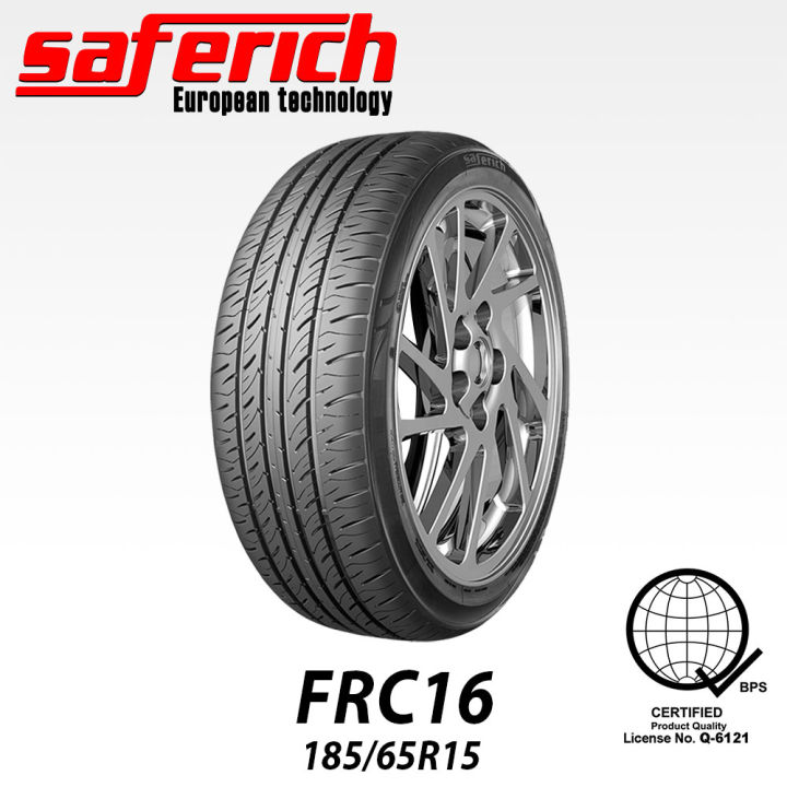 SAFERICH 185/65R15 88H FRC16 High Quality Performance Tubeless Tire | Lazada PH