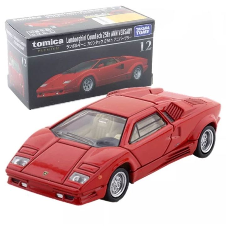 Tomica Premium 12 Lamborghini Countach 25th Anniversary Red TAKARA TOMY ...