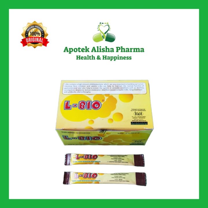 L-Bio Serbuk 6 Sachet / L Bio Lactobacillus Probiotik Terapi Tambahan ...