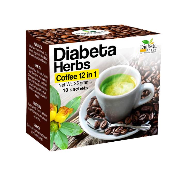 Diabeta Herbs Coffee 12 in 1 10 sachets/Capsules 100capsules (Beware of ...