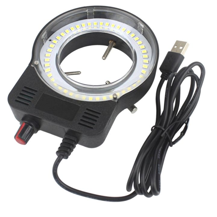 Illuminator LED Ring Light Adjustable 48pcs for Microscopes and Cameras ...