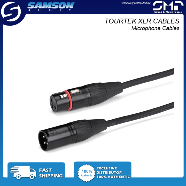 SAMSON TOURTEK XLR TO XLR MICROPHONE CABLES TM25 TM30 TM50 | Lazada PH