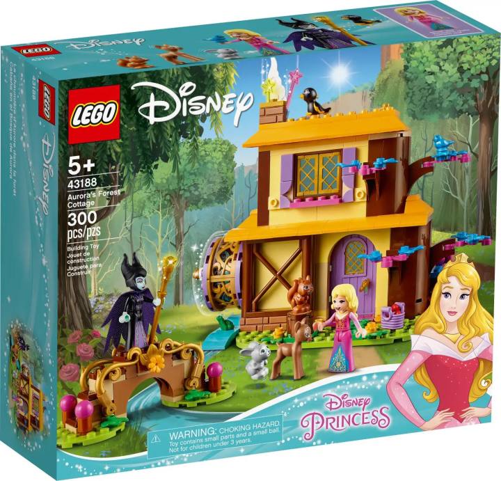 LEGO® 43188 Aurora's Forest Cottage - เลโก้ใหม่ ของแท้ 💯% กล่องสวย ...