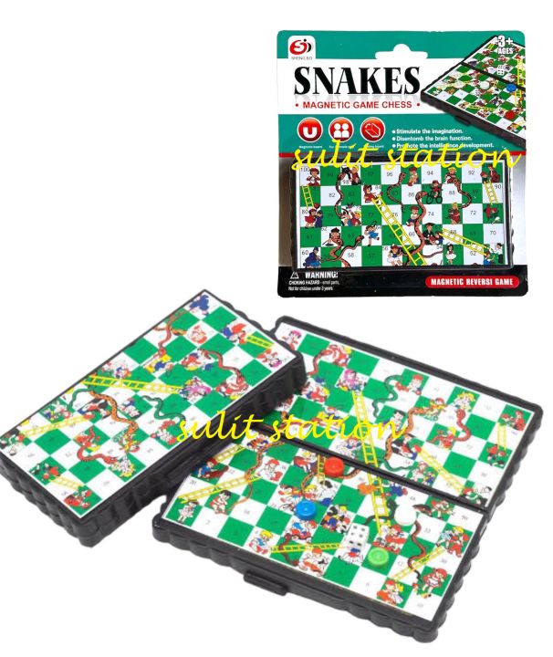 MAGNETIC SMART BRAIN MIND CHALLENGE MAGNET SNAKE snakes & LADDER ...