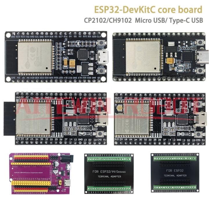 【Exclusive】 ESP32-DevKitC core board ESP32 development board 38Pin WIFI+Bluetooth-compatible IoT ...