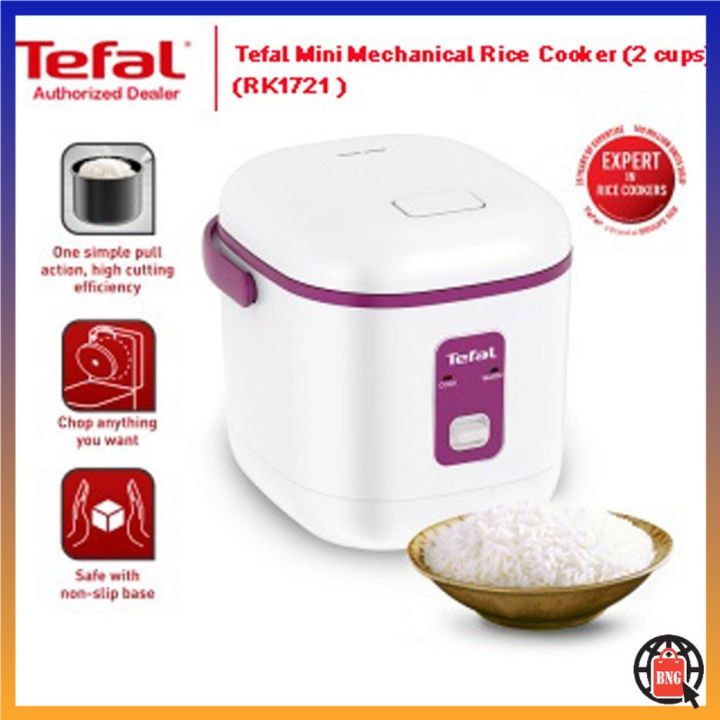 TEFAL Mini Mechanical Electric Rice Cooker (2 cups) / Periuk Nasi TEFAL ...