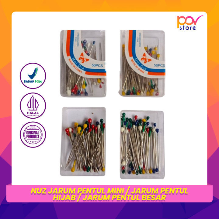 -jarum pentul mini / jarum hijab | Lazada Indonesia