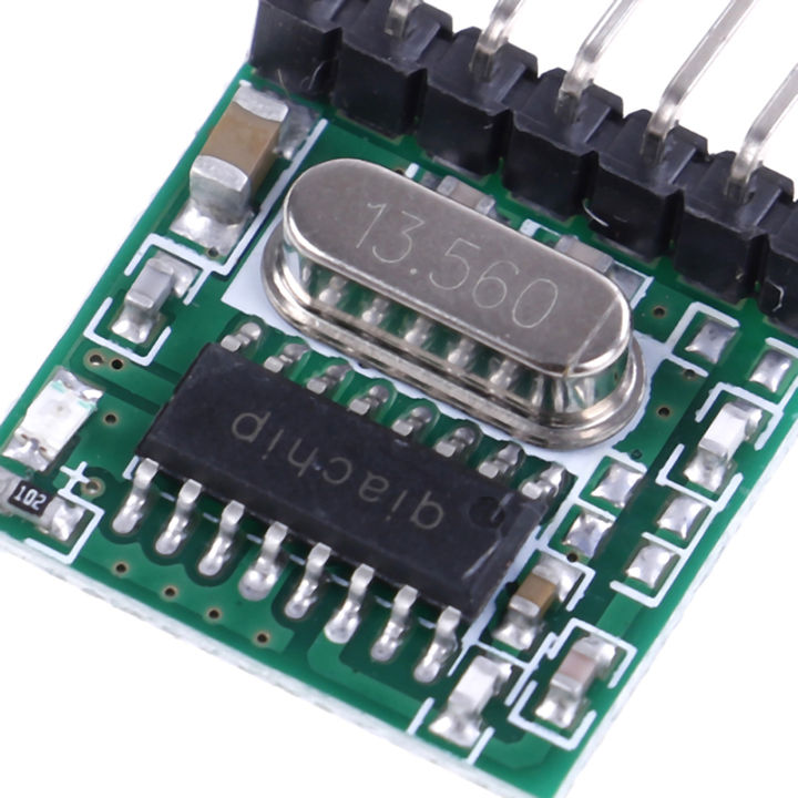 🟠🟡 MEET🟢🔵 433Mhz Wireless RF 4 Channel Output Receiver Module and Transmitter EV1527 Code ...