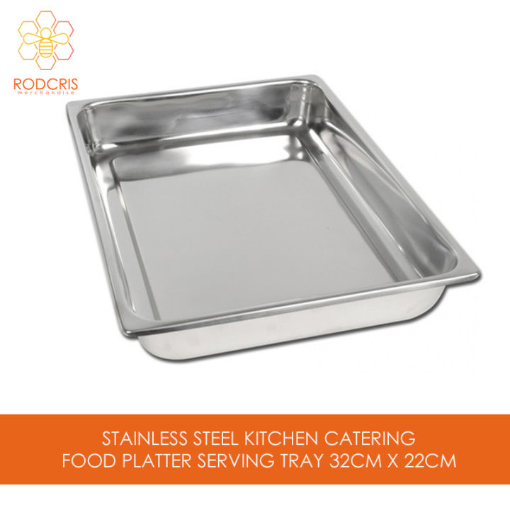 Stainless Aluminum Kitchen Catering Party Home Food Platter Serving ...