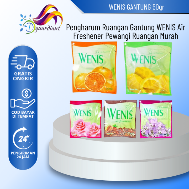 WENIS Pengharum Ruangan Gantung / Wenis Air Freshener 50 gr | Lazada ...