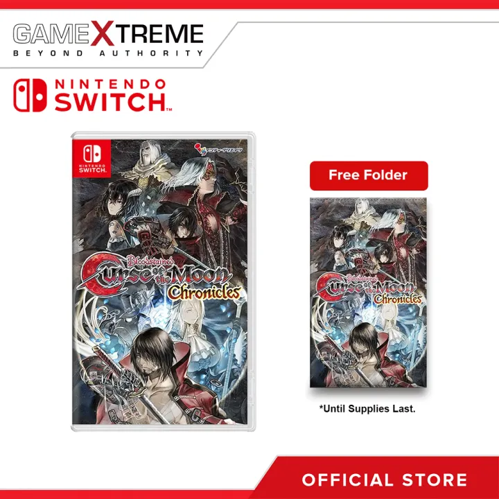 Nintendo Switch Bloodstained Curse of The Moon Chronicles With Free ...