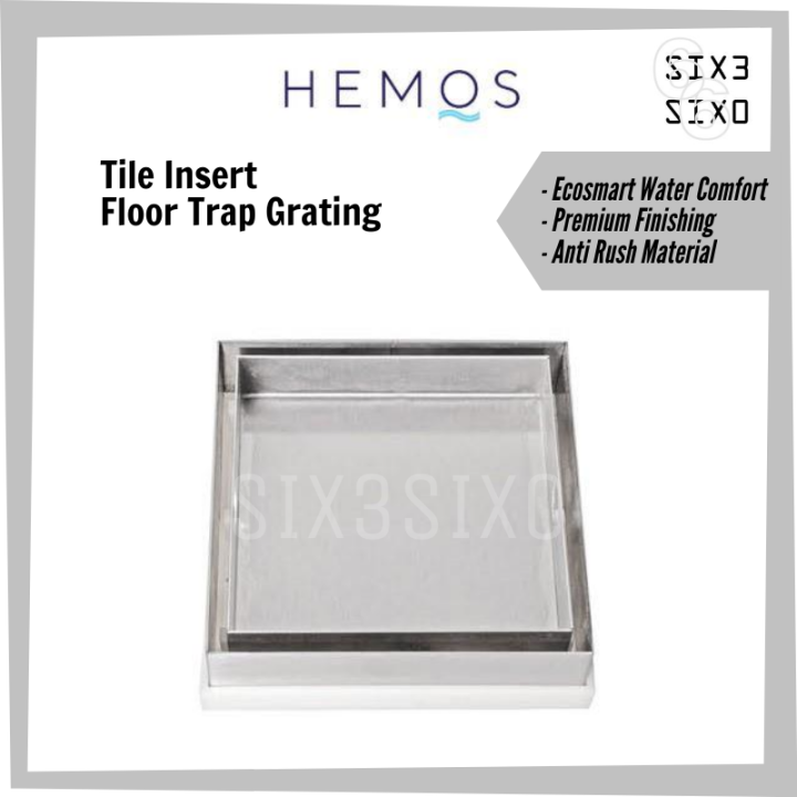 Hemos Tile Insert Floor Trap Grating [HM103] | Lazada
