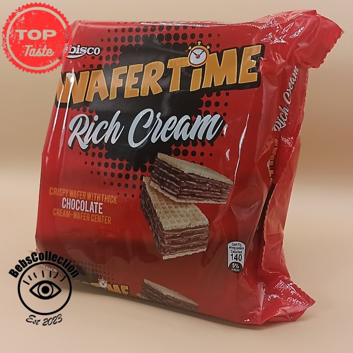 Rebisco WaferTime Rich Cream (Crispy Wafer with Thick Chocolate Cream ...