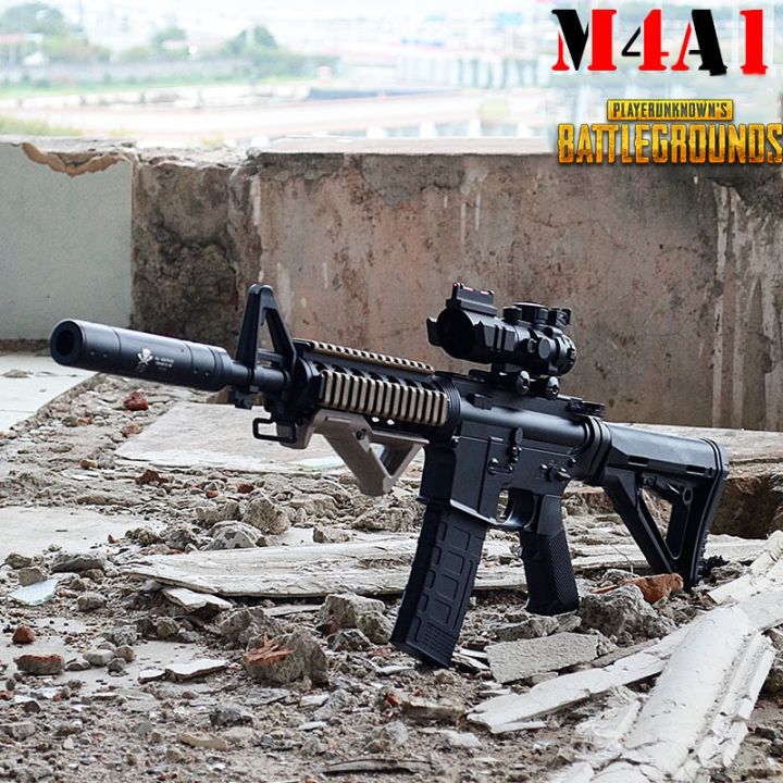 gel blaster gun M416 Automatic Toy Boy Waterball Paintball Plastic Weapon Model Cosplay PUBG ...