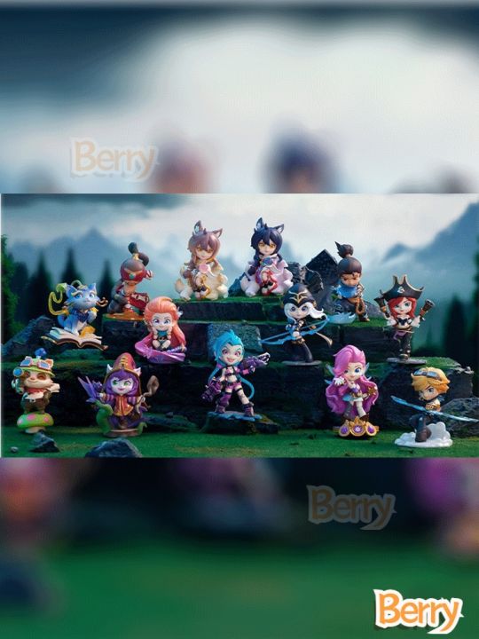 POPMART Bubble Mart LOL League Of Legends Classic Character Series Gift ...