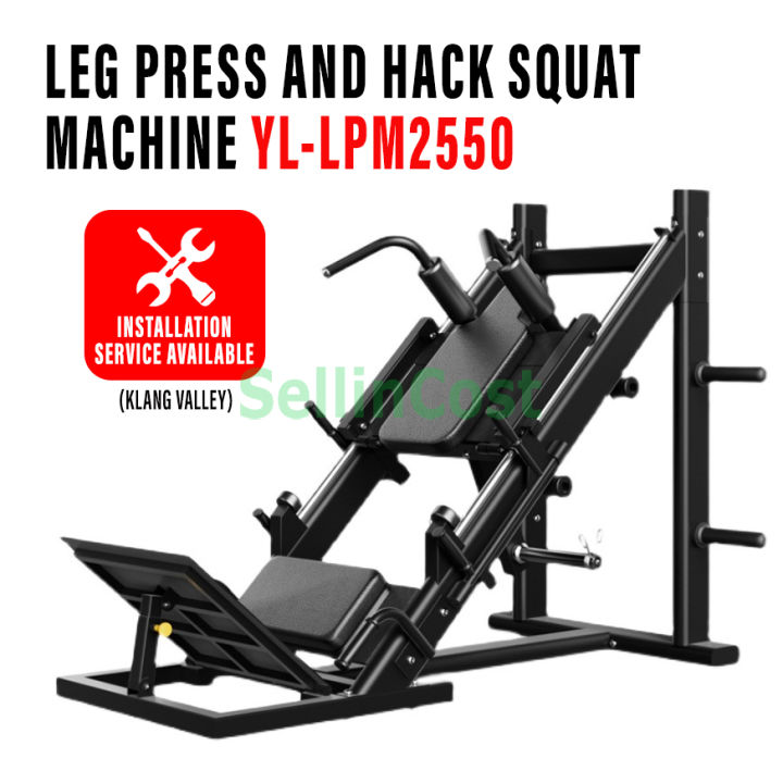 SellinCost 2in1 Leg Press Machine Commercial Multifunctional Home Hack ...