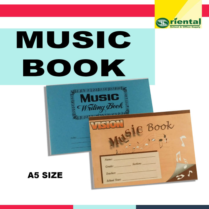 Music Writing Book - Big and Small Size - Blank Sheet Music Notebook ...