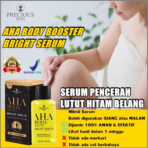 PROMO aha body booster bright serum precious penghilang hitam di ...