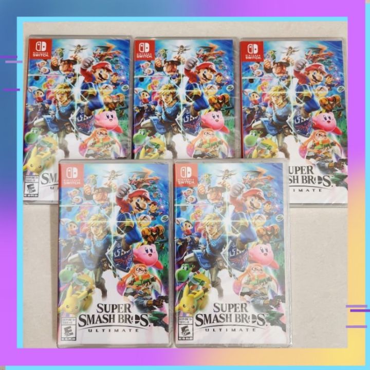 Super Smash Bros Ultimate SSBU Nintendo Switch Kaset | Lazada Indonesia