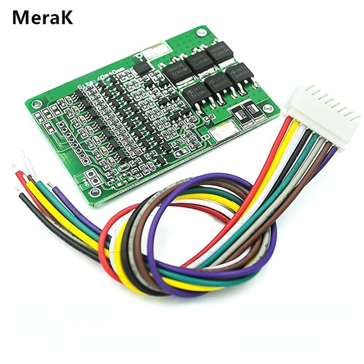 7S 29.4V 15A BMS Lithium Battery Protection Board 18650 Li-Ion Lithium ...