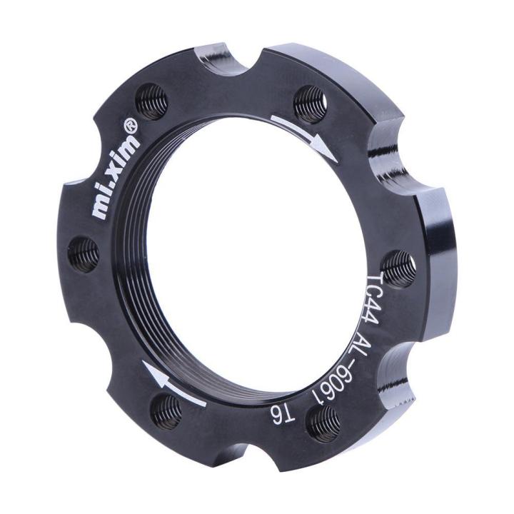 Bike Bicycle Freewheel Threaded Hubs Disk Disc Brake Rotor Flange ...