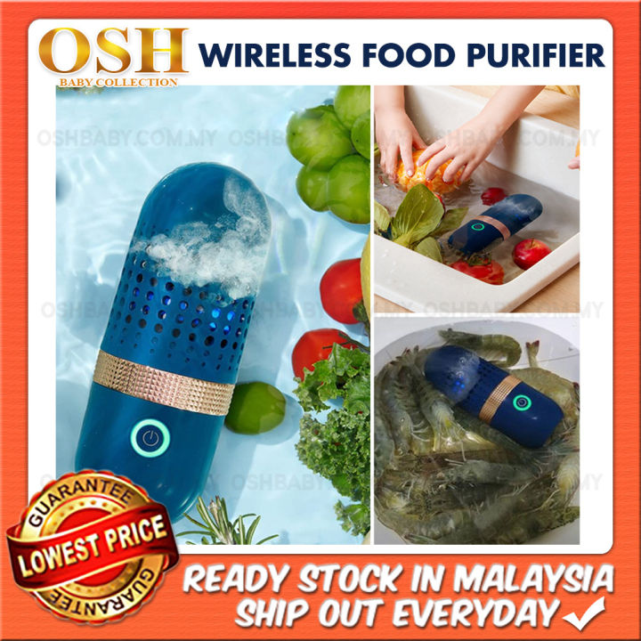 Fruit and Vegetable WIRELESS FOOD PURIFIER Sterilization and ...