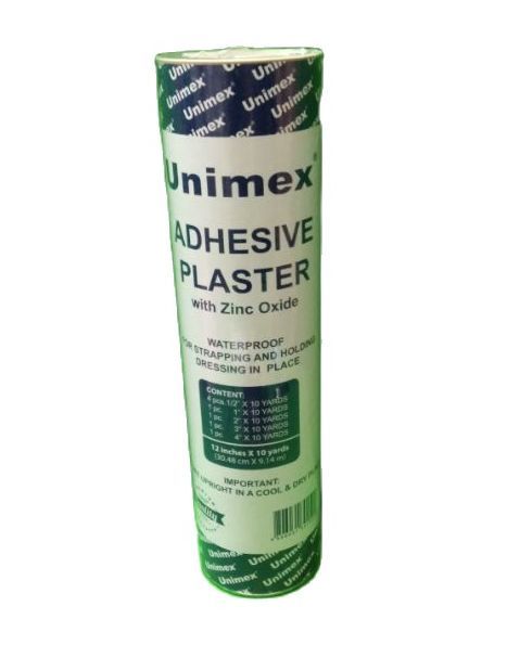 Unimex Adhesive Plaster With Zinc Oxide {12inch X 10yards} | Lazada PH