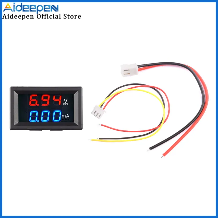 Original Aideepen Digital Volt Motor Ammeter Quality No. 1 Dc 0-100V ...
