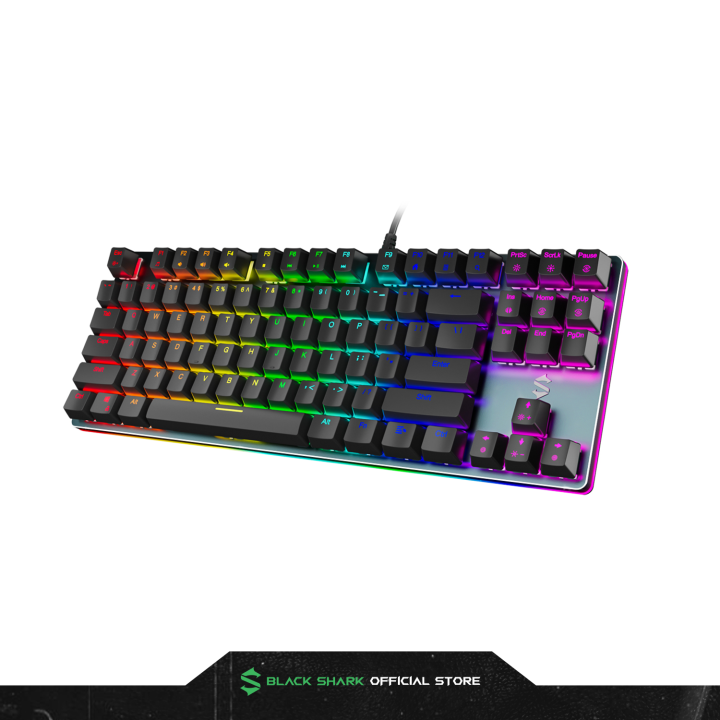 Black Shark Sixgill K1 RGB Mechanical Gaming Keyboard LED Backlit Wired ...