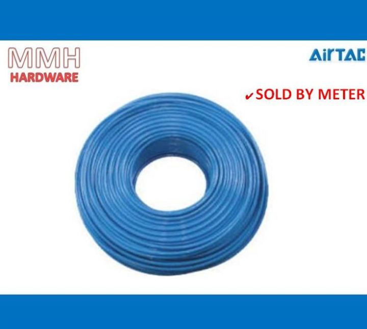 PU TUBING PU HOSE POLYURETHANE TUBING AIRTAC 4MM 6MM 8MM BLUE SOLD BY ...
